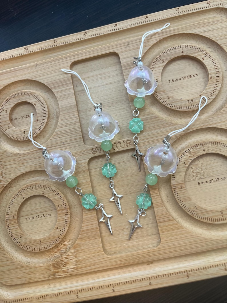 Lucky Furin Wind Chime Phone Charm - Etsy
