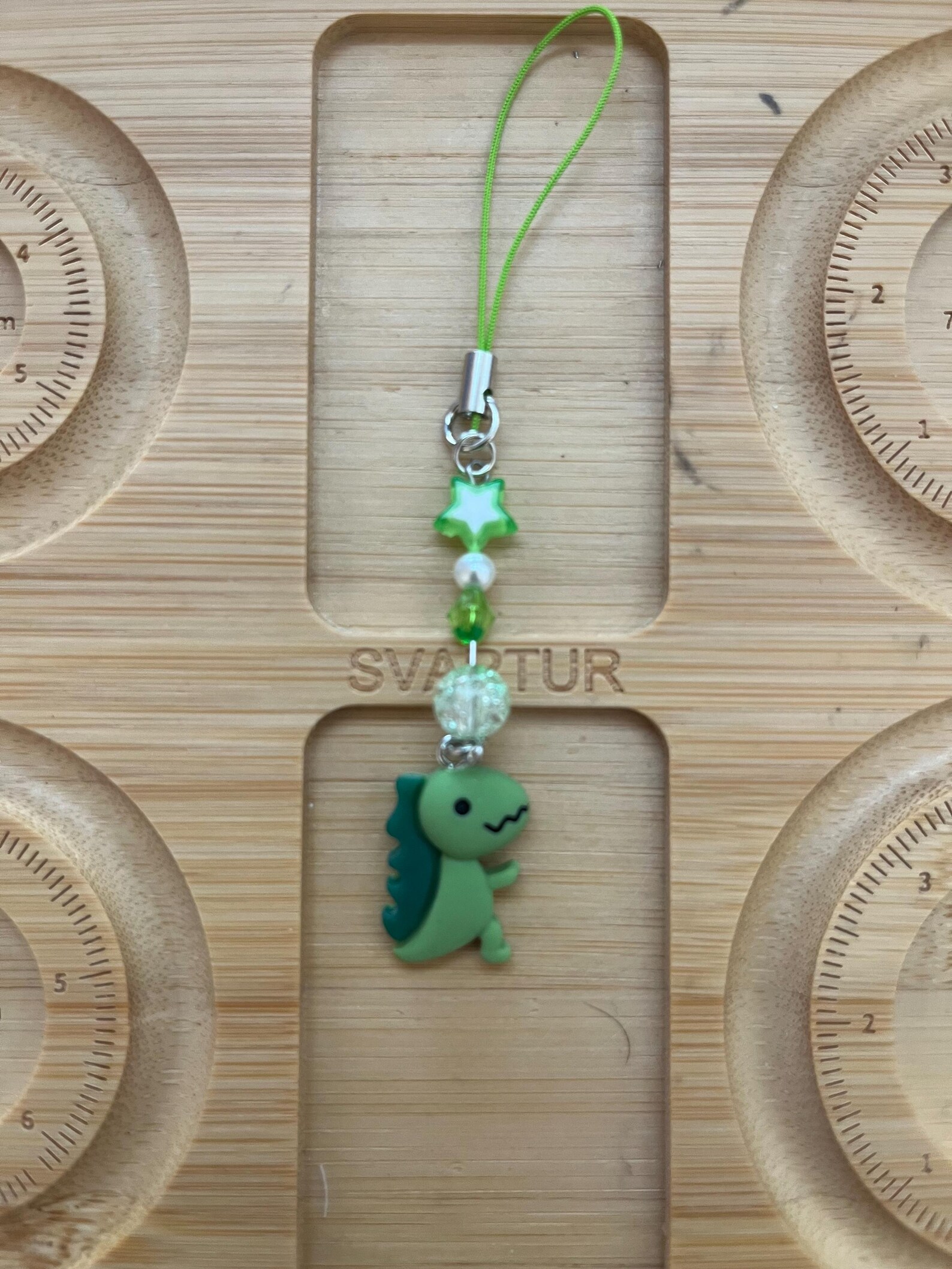 Cute Dinosaur Phone Charm - Etsy