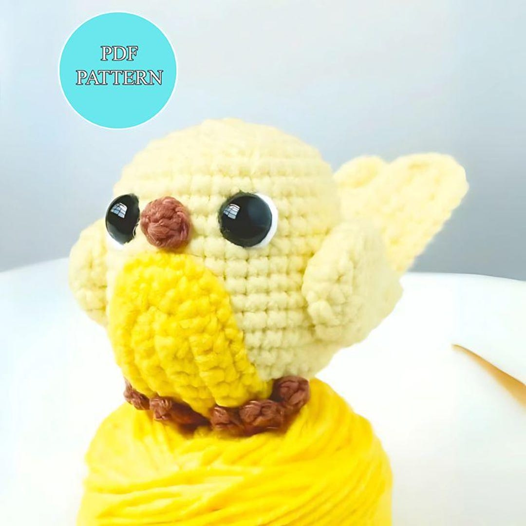 Little Tweety Amigurumi PDF Pattern – Crochet Bird Tutorial - Etsy