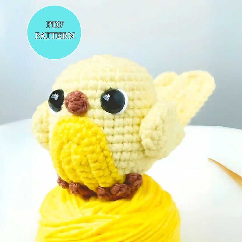 Little Tweety Amigurumi PDF Pattern – Crochet Bird Tutorial - Etsy