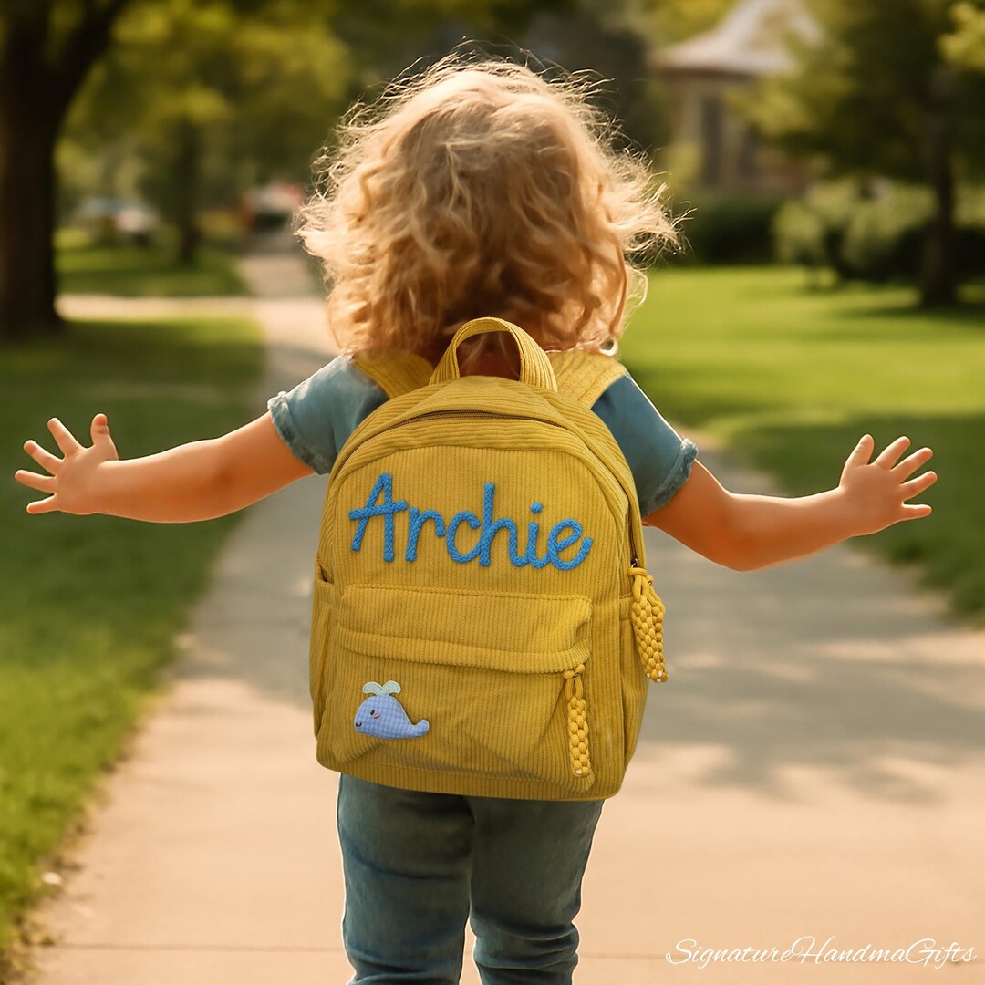 Personalized Kids Backpacks With Names | Custom Embroidery | Fun and ...