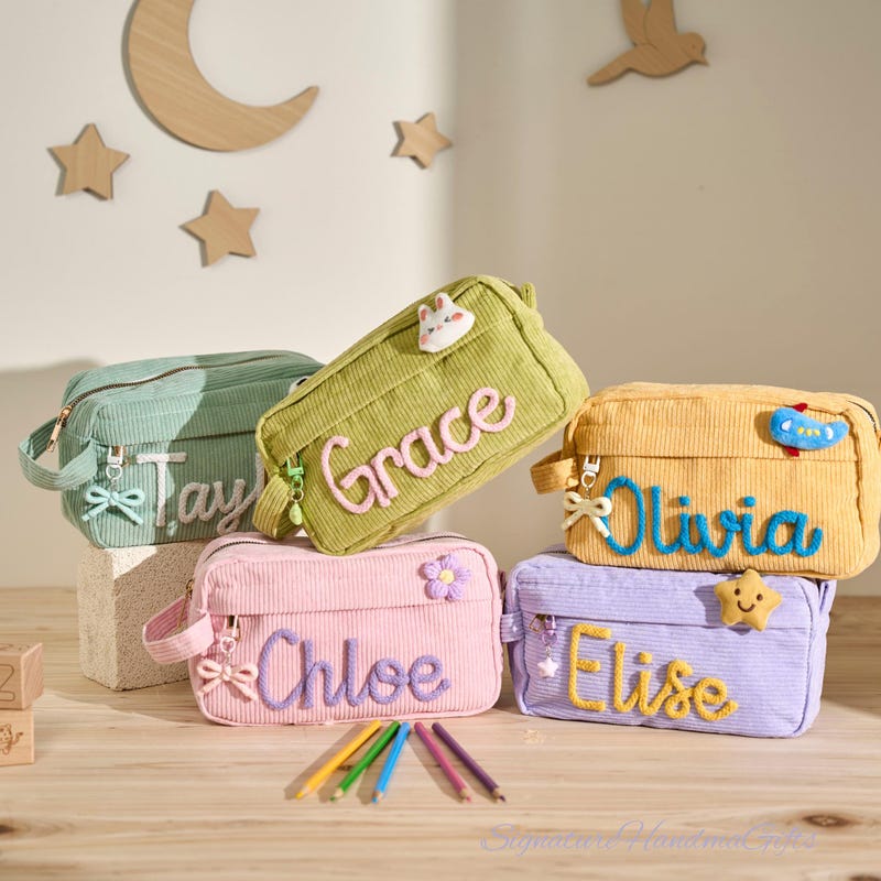 Cute Pencil Cases for Girls - Etsy