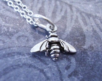 Tiny Toad Necklace Sterling Silver Toad Charm on a Delicate Sterling ...