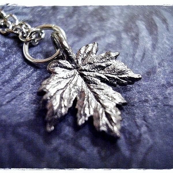 Silver Maple Leaf - Etsy