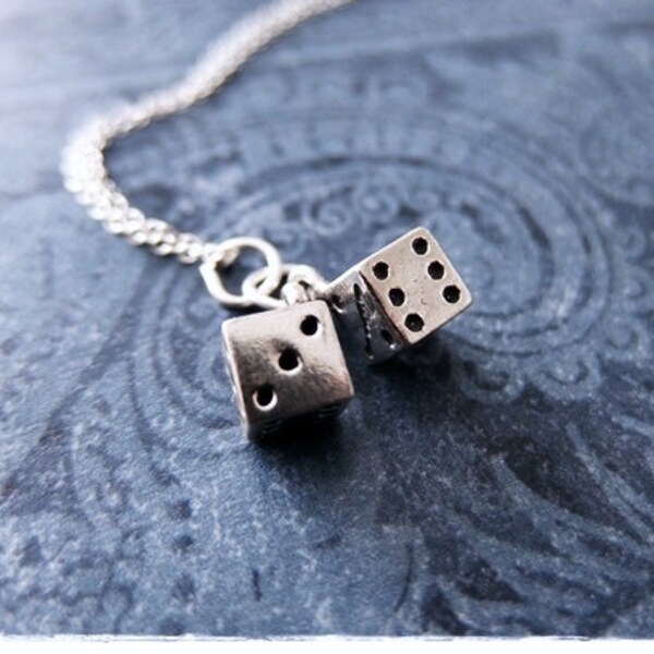 Dice Necklace - Etsy