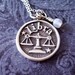 Sterling Silver Libra Charming Necklace - Sterling Silver Charming ...