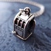 Silver Slot Machine Necklace - Sterling Silver Slot Machine Charm on a ...