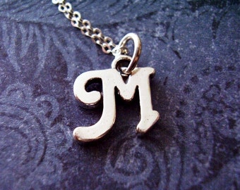 Peace Sign Hand Necklace Sterling Silver Peace Sign Hand Charm on a ...