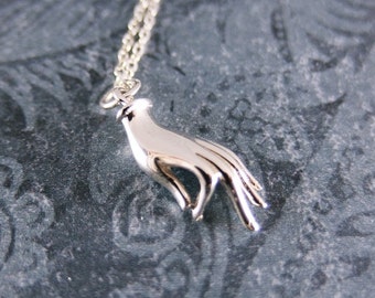 Gold Mudra Hand Necklace - Bronze Mudra Charm on a Delicate 14kt Gold ...