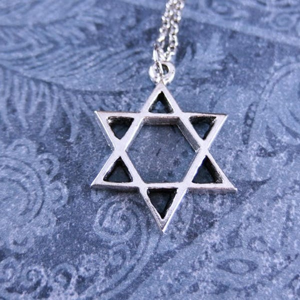 Large Star of David Chain - Etsy