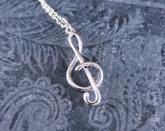 Silver Question Mark Necklace Sterling Silver Question Mark Charm on a ...