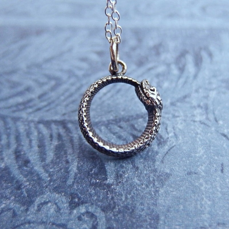 Ouroboros Necklace - Etsy