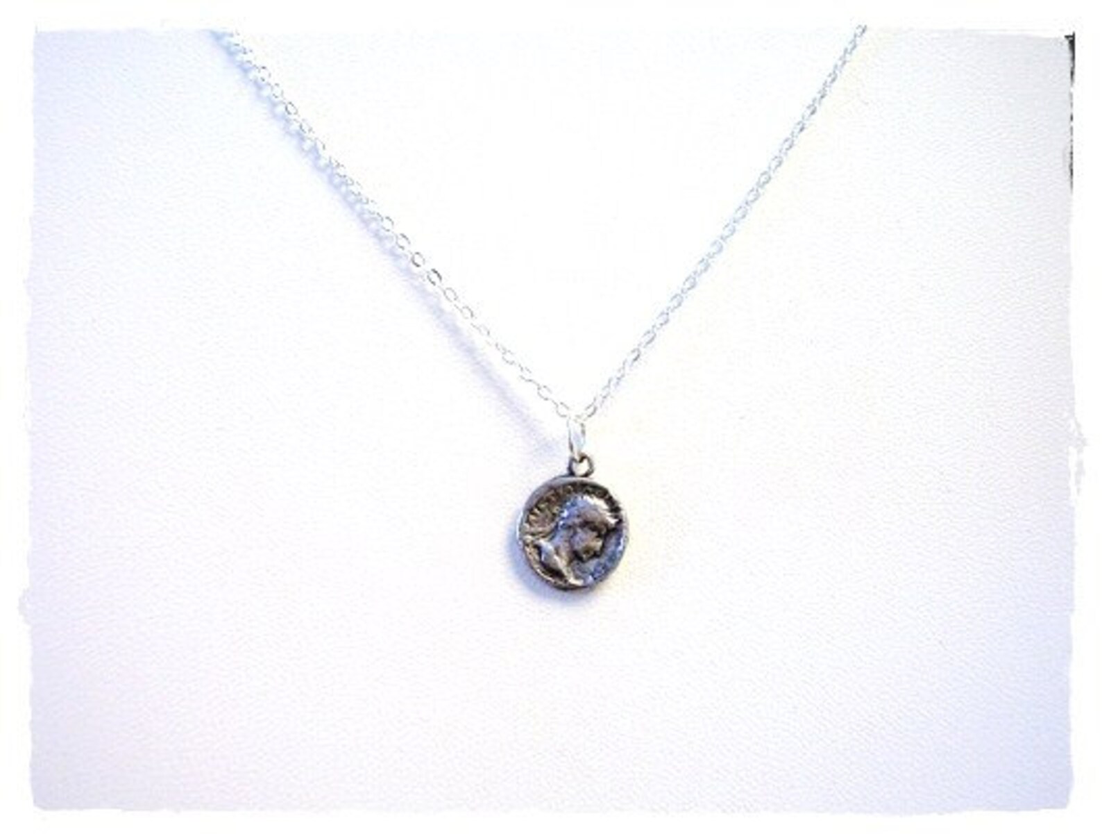 Silver Ancient Roman Coin Necklace Antique Pewter Roman Coin Etsy Silver Ancient Roman Coin Necklace Antique Pewter Roman Coin Etsy