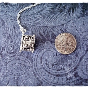 Silver Ark of the Covenant Necklace - Sterling Silver Ark of the ...