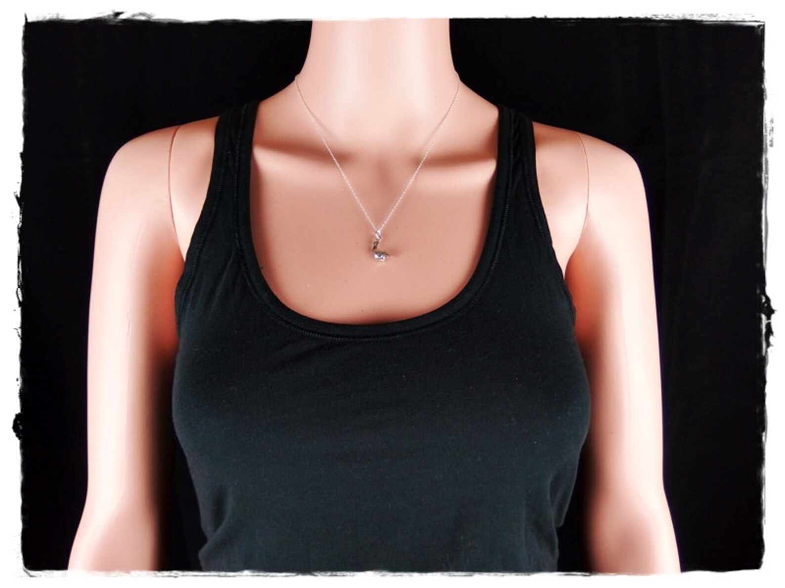 Tiny Pelican Necklace Sterling Silver Pelican Charm on a - Etsy