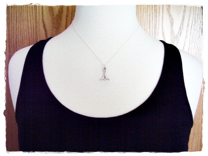 Silver Hockey Sticks Necklace - Sterling Silver Hockey Sticks Charm on ...