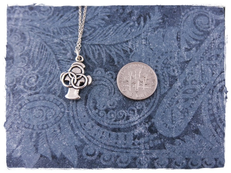 Silver Holy Trinity Cross Necklace Sterling Silver Holy | Etsy