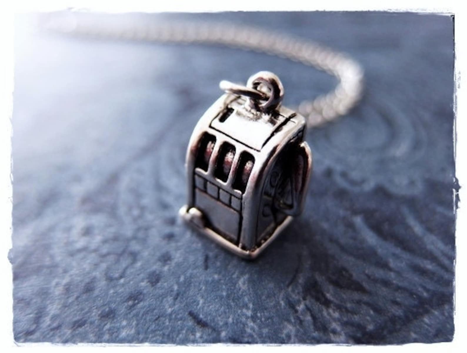 Silver Slot Machine Necklace Sterling Silver Slot Machine - Etsy