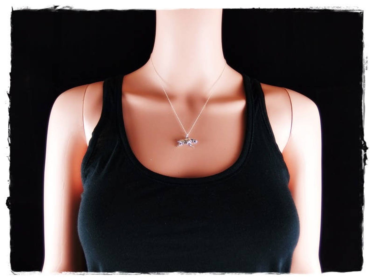 Silver Sabertooth Tiger Necklace Sterling Silver Sabertooth - Etsy