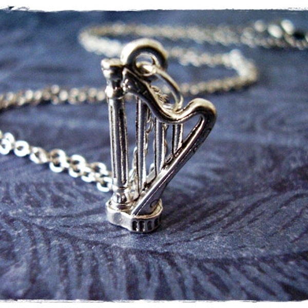 Harp Necklace - Etsy