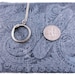 Silver Ouroboros Necklace - Sterling Silver Ouroboros Charm on a ...