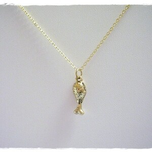 Gold Turkey Leg Necklace - Antique Gold Pewter Turkey Leg Charm on a ...