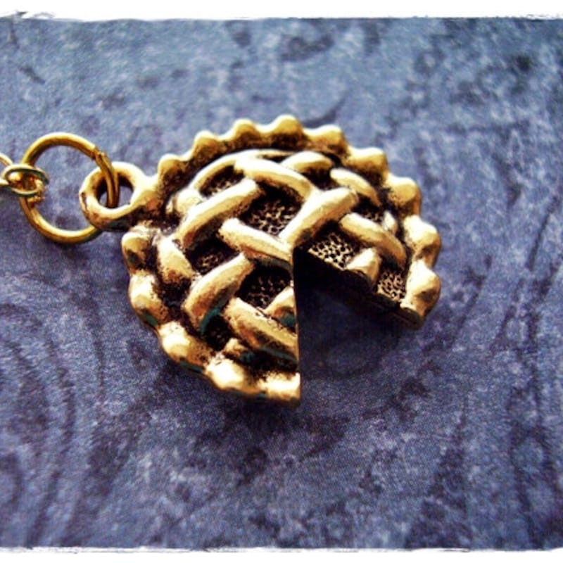 Pie Charm - Etsy