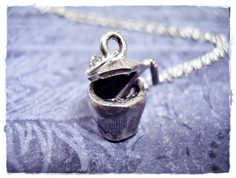 Silver Coconut Water Necklace Antique Pewter Coconut Water - Etsy