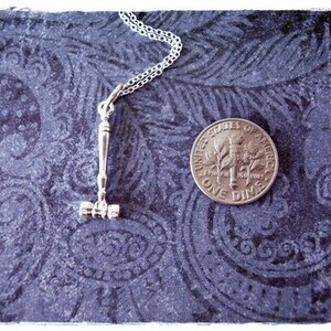 Silver Gavel Necklace - Sterling Silver Gavel Charm on a Delicate ...
