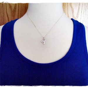 Silver Cursive Y Initial Necklace - Sterling Silver Cursive Initial Y ...