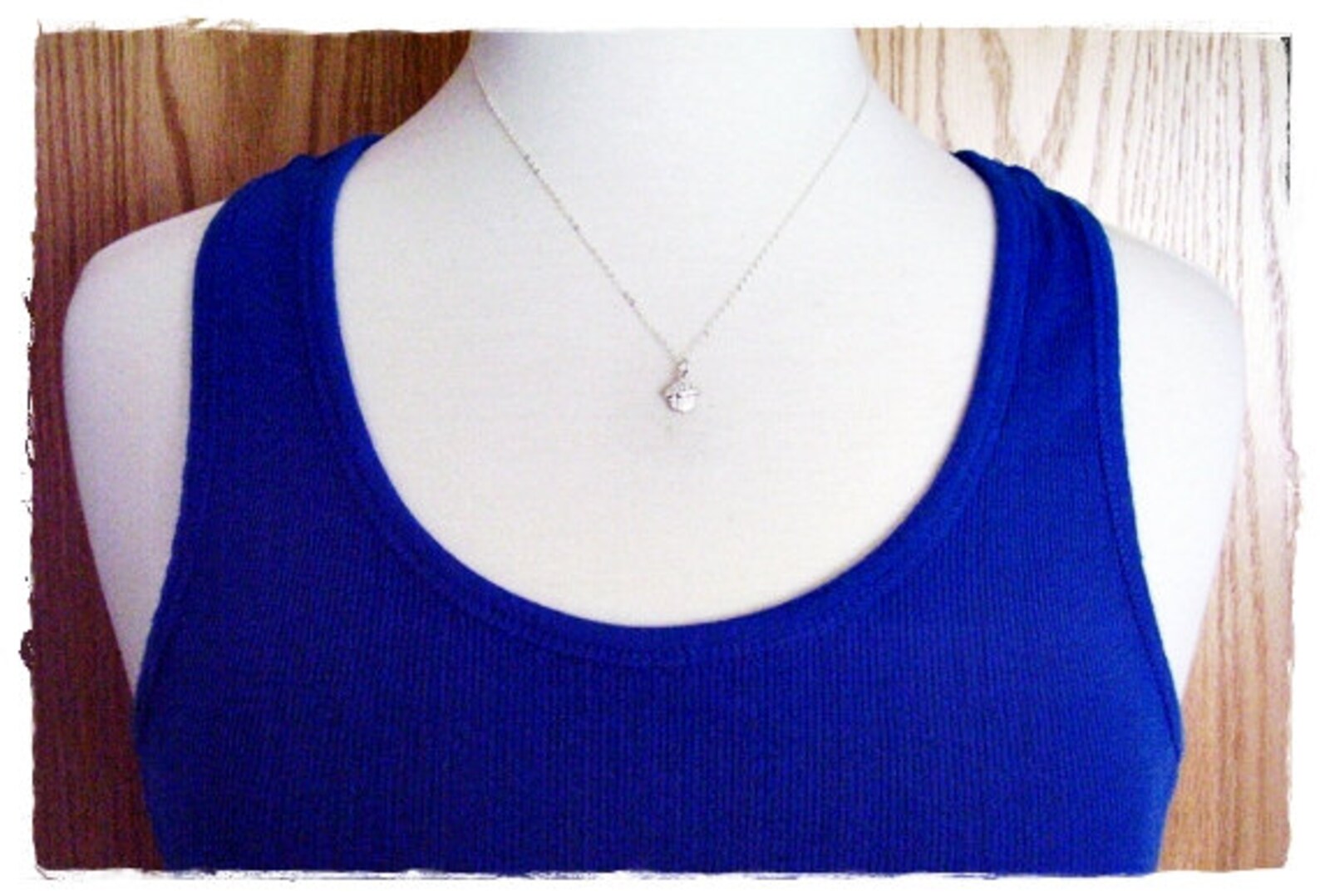 Tiny Muffin Necklace - Sterling Silver Muffin Charm on a Delicate ...