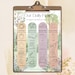Daily Rhythm Board Template for Homeschool – Editable Canva Printable ...