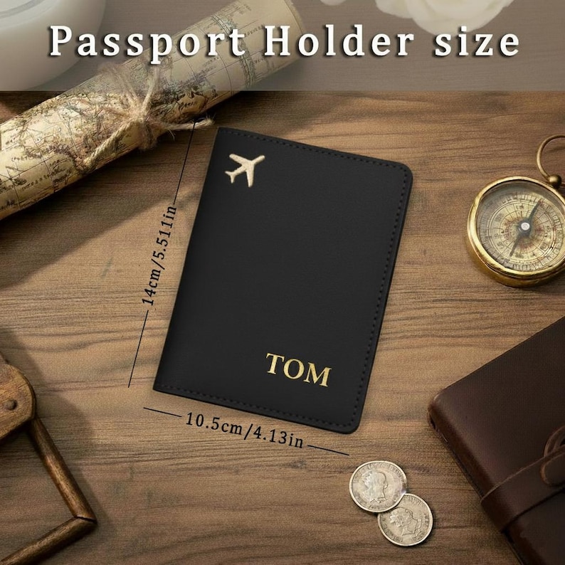 Personalized Luggage Tag Gift Set, Custom Travel Gift With Gift Box ...