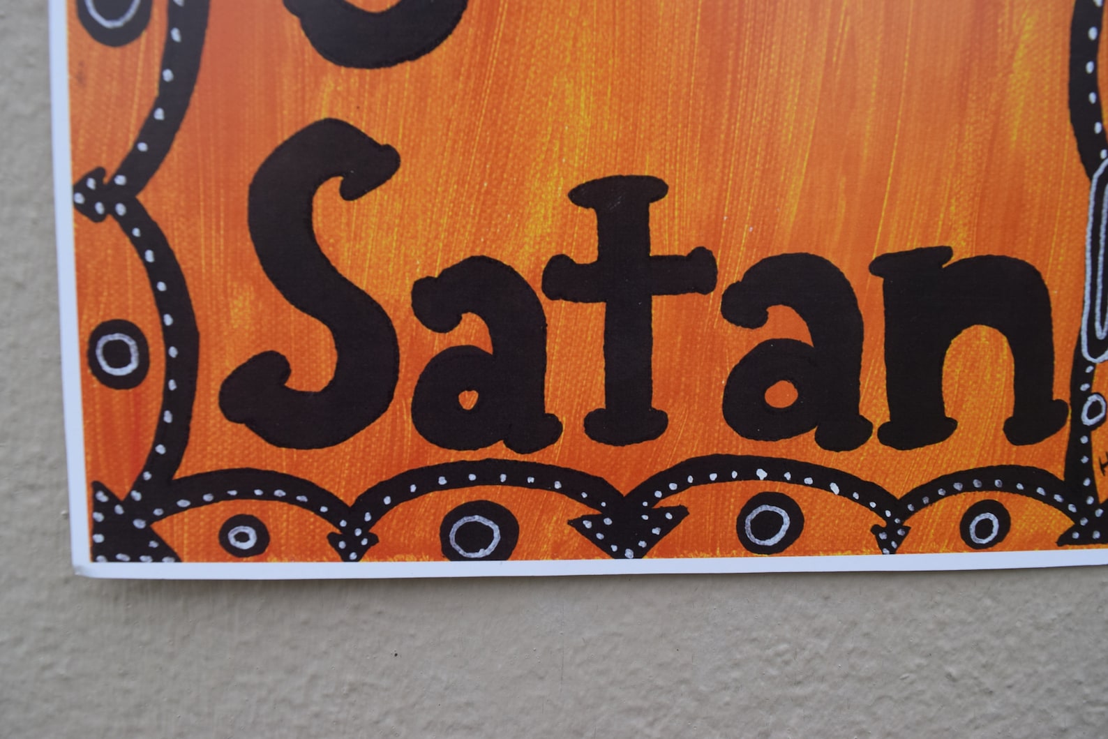 Be Gone Satan - Matthew 4 10 - Satan Get Behind Me - Get Behind Me Satan - Bible Verse ...