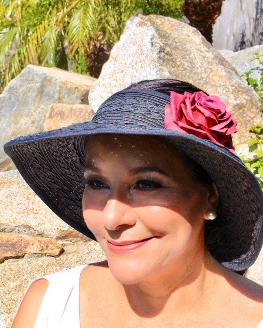 Roll up Visor - Braid Design - SPF 50 - Etsy
