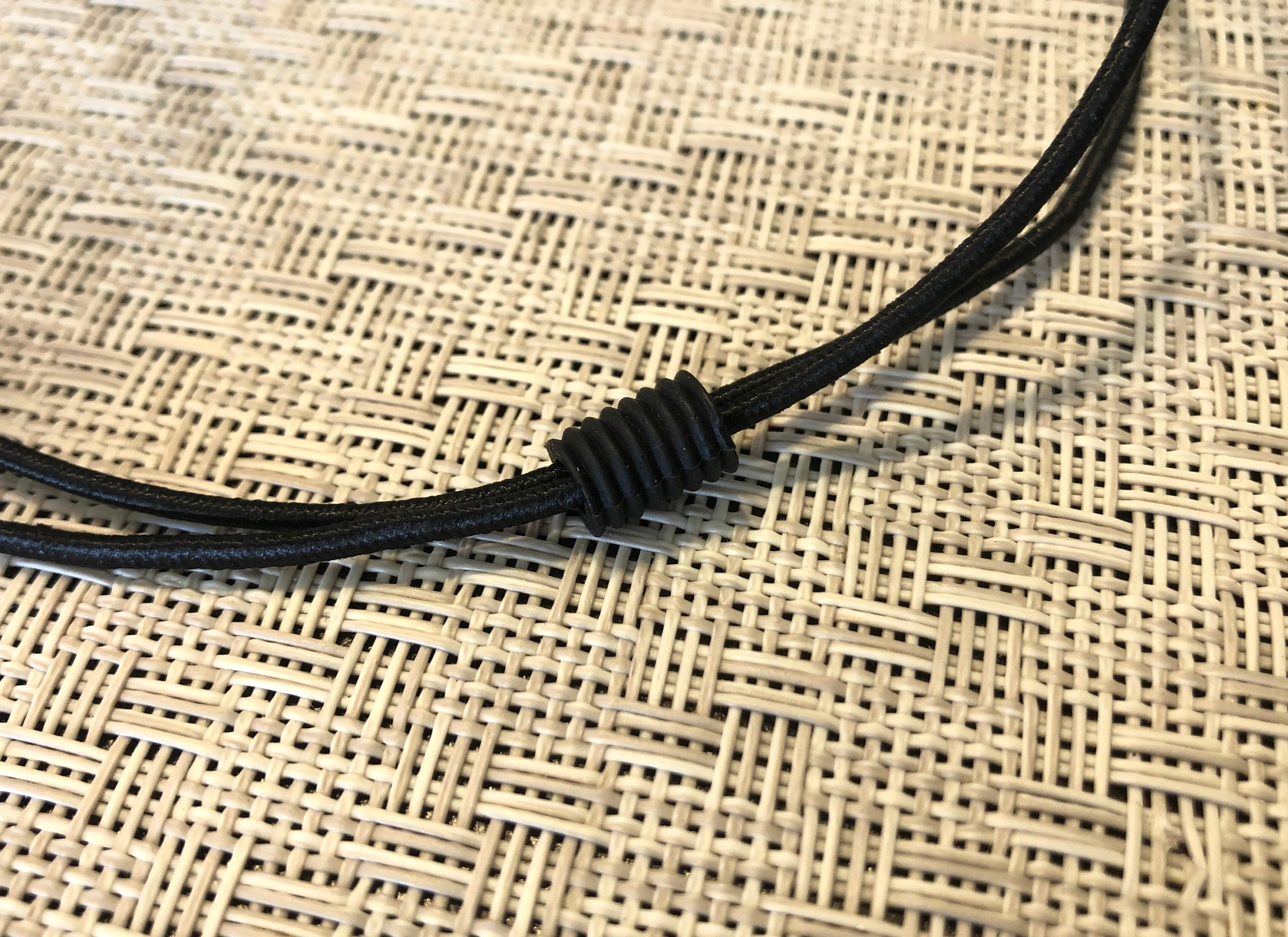 HAT CHIN STRAP Kit! - Elastic With Silicon Slide Toggle - Black - Etsy