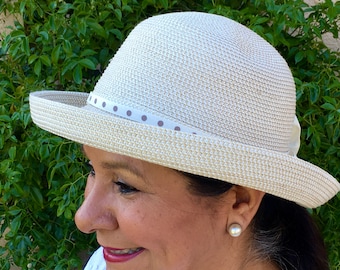 Paper Braid Hat | Etsy