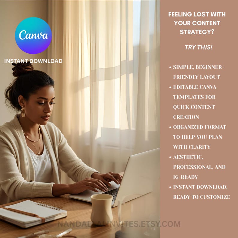 Brown Beige Instagram Carousel Templates Aesthetic Template Seamless ...