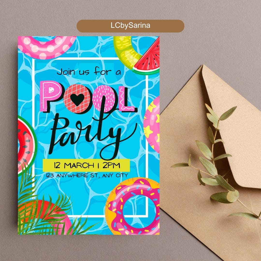 Pool Party, Digital Pool Party, Made to Order, Chillin’ & Grillin’ by ...