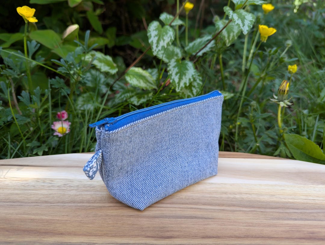 Upcycled Denim Coin Purse: Eco-friendly Handmade Pouch - Etsy