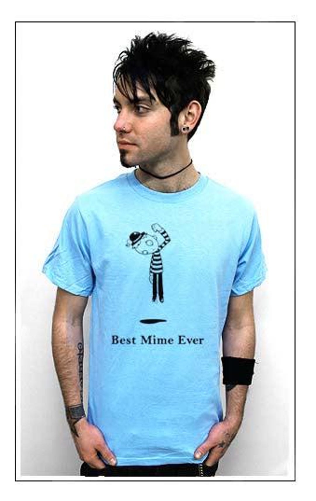 Best Mime Ever T-shirt – Dark Humor Funny Emo LBB Tee - Etsy