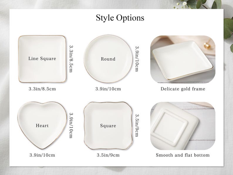 Personalized Photo Jewelry Dish for Mom, Custom Keepsake Ring Dish ...
