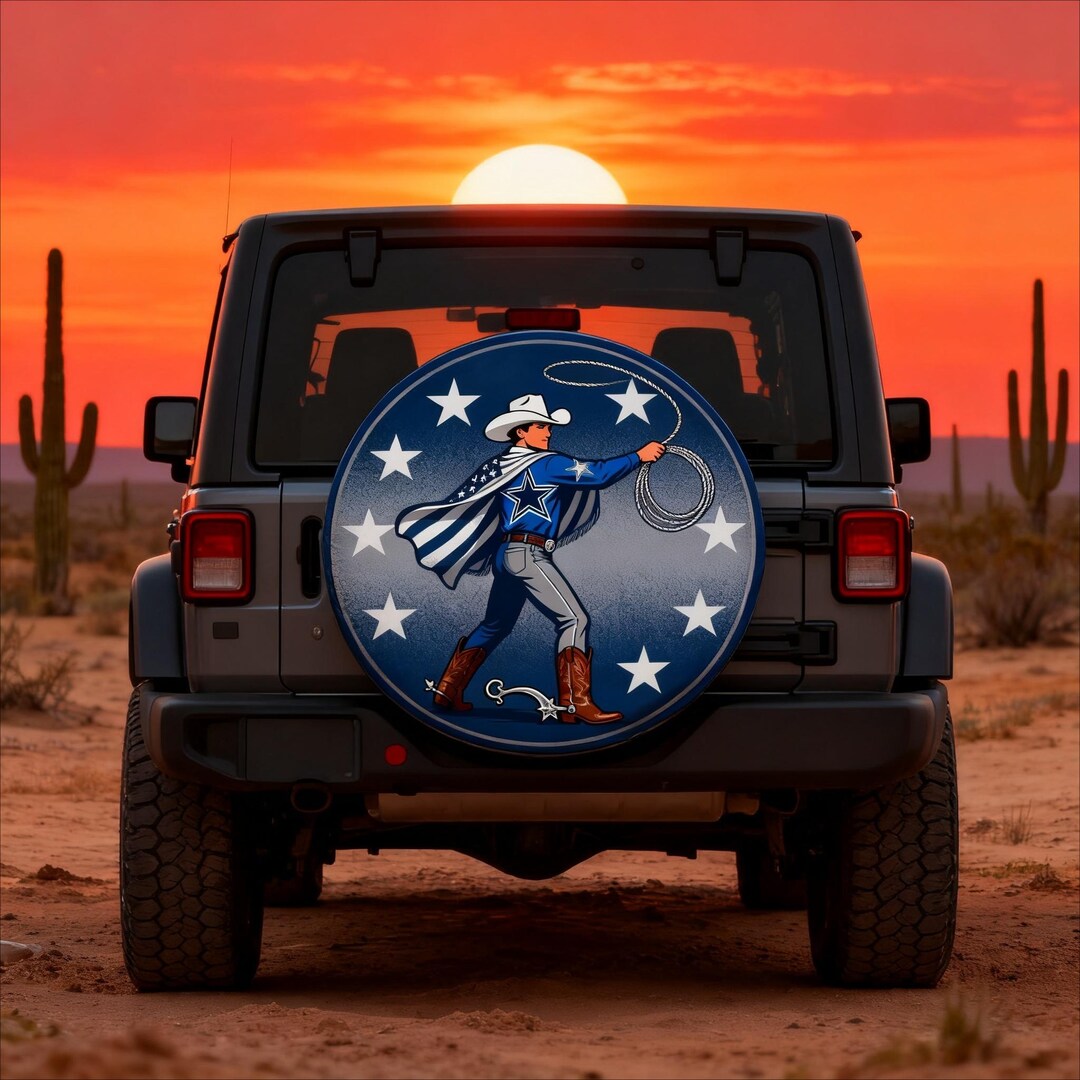 Dallas Cowboys NFL Spare Tire Cover – Waterproof Tire Protector for Jep ...