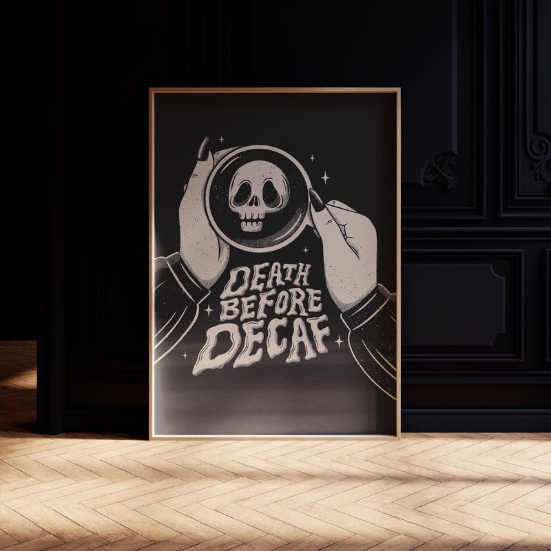Death Before Decaf - Etsy
