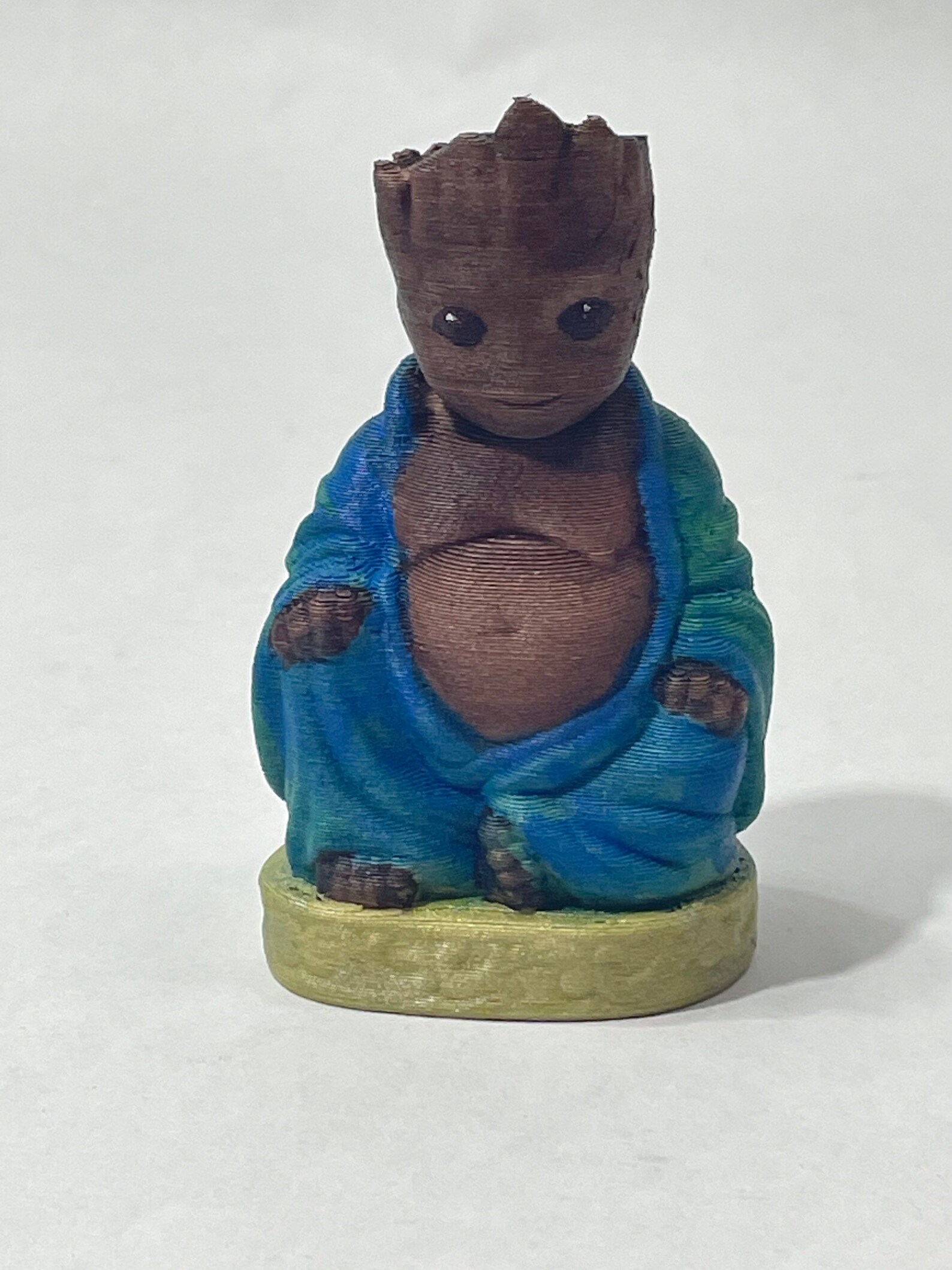 Lucky Groot Buddha or Buddah 3dPrinted spirit sloth or - Etsy