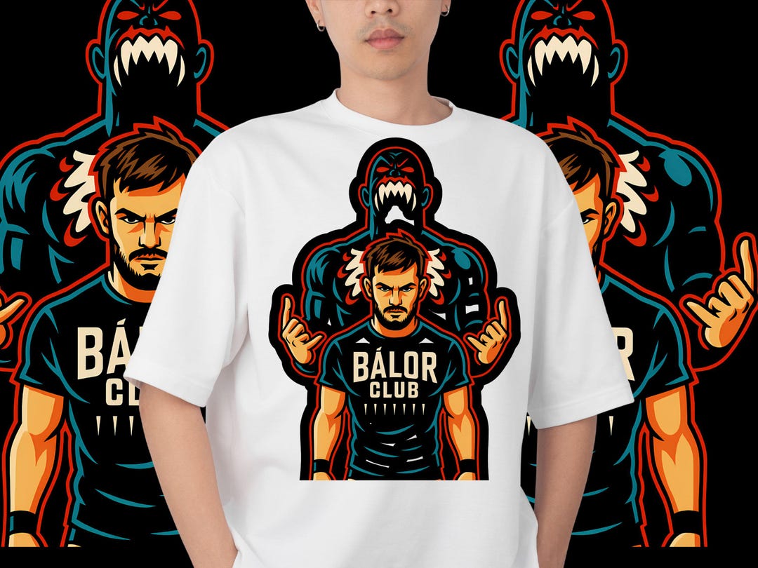 Finn Bálor & Demon King SVG PNG | Bálor Club WWE Fan Art | Digital ...