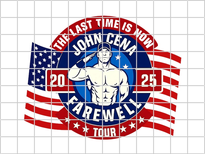 John Cena Farewell Tour 2025 SVG PNG | the Last Time is Now | Digital ...
