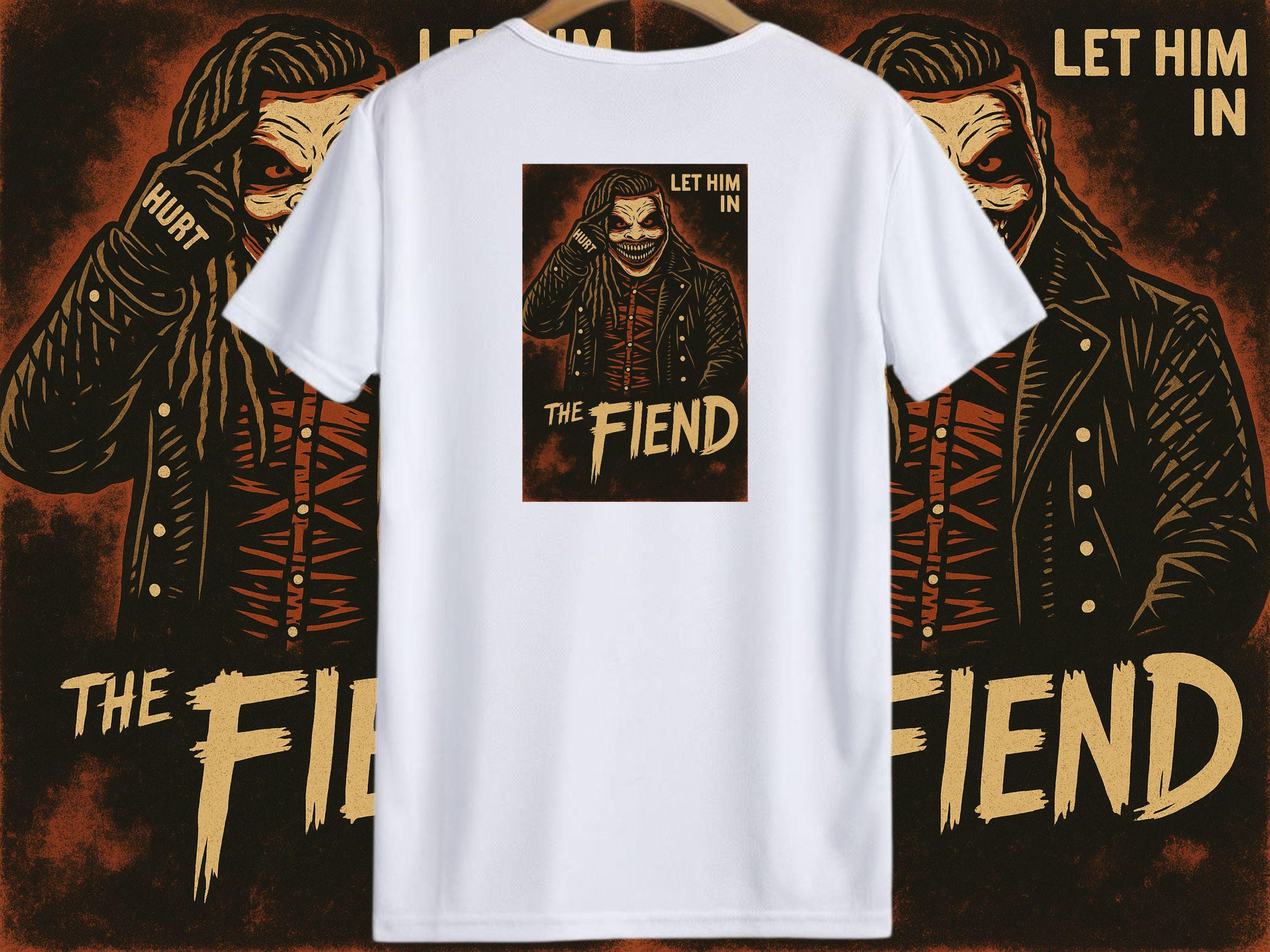The Fiend SVG PNG | Let Him in WWE Design | Creepy Horror Wrestler Art ...