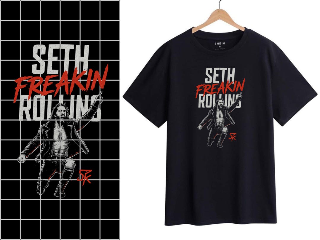 Seth Freakin Rollins SVG PNG | WWE Wrestling Clipart for Cricut ...