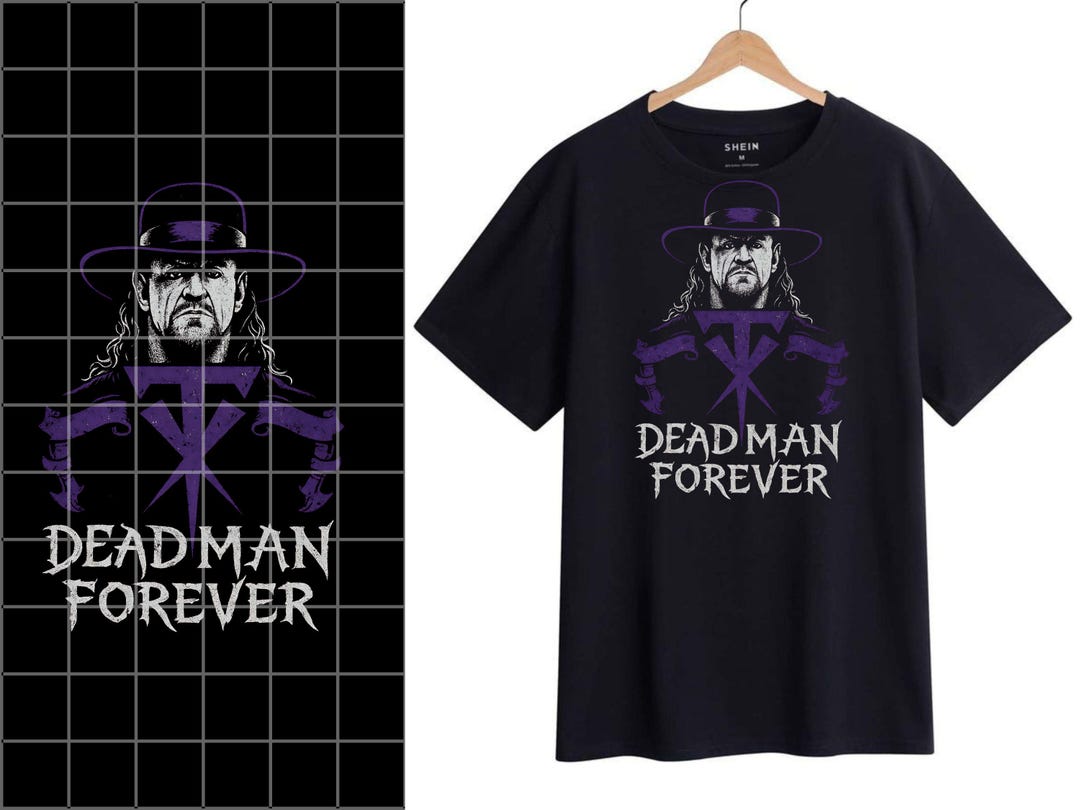 Undertaker SVG PNG | Deadman Forever WWE Clipart | Legendary Wrestler ...